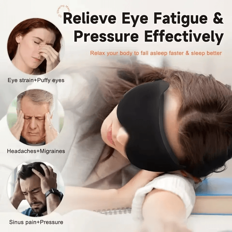Travel 3D Sleeping Eye Mask | Inspire Uplift