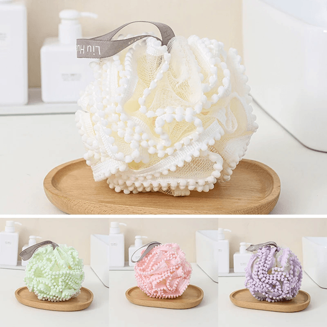 Soft Mesh Bath Sponge Puff | Inspire Uplift