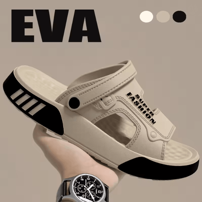 EaseStep Mens EVA Slide Slippers Soft Sole Summer Sandals | Inspire Uplift