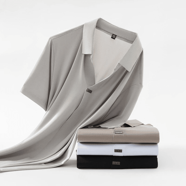 Everyday Comfort Mens Polo Shirt Short Sleeve Summer Top | Inspire Uplift