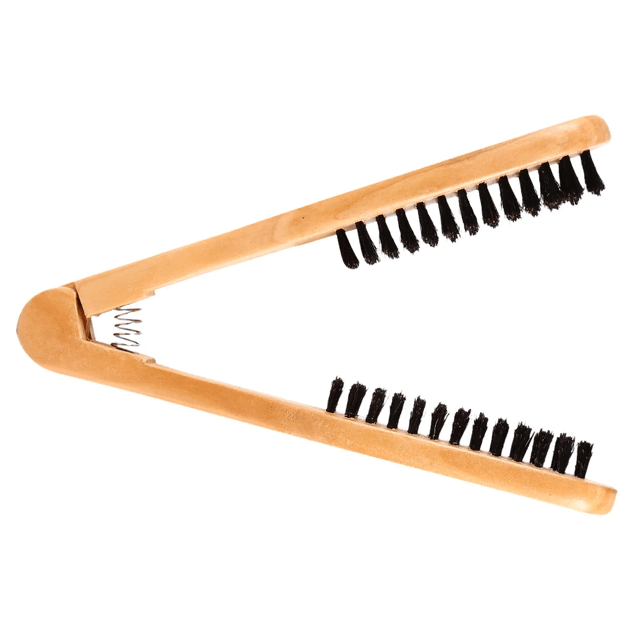 Double Brush Head Wooden Hair Comb Anti Static Styling Tool | Inspire ...