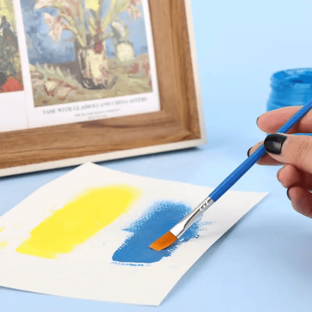 Professional Fine Detail Paint Brush Set for Acrylic Oil and | Inspire ...