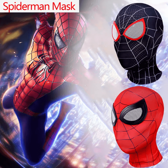 Miles Morales Spider Man Cosplay Mask for Kids and Adults | Inspire Uplift
