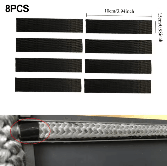 Fireproof Fiberglass Wood Stove Gasket Rope Fireplace Door S | Inspire ...
