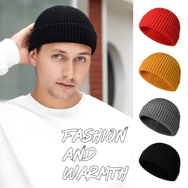 Unisex Knitted Wool Beanie Warm Winter Hat | Inspire Uplift