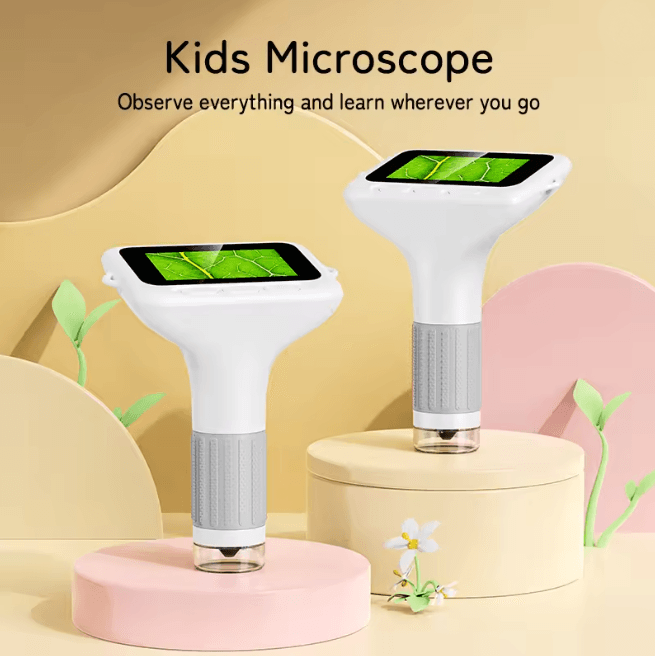Kids Digital Microscope with LCD Screen Eye Protection Educa | Inspire ...