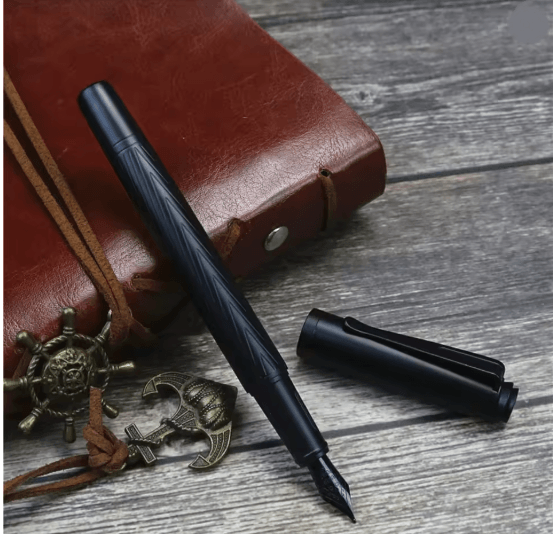 Titanium Nib Metal Fountain Pen Smooth Refillable Writing Pe | Inspire ...