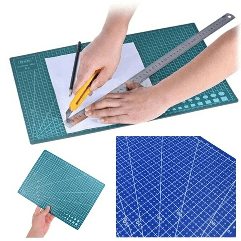 A3 PVC Cutting Mat Single Sided Sewing Craft and DIY Work Su | Inspire ...