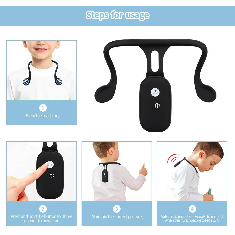 Smart Posture Corrector Device with Real Time Monitoring and | Inspire ...