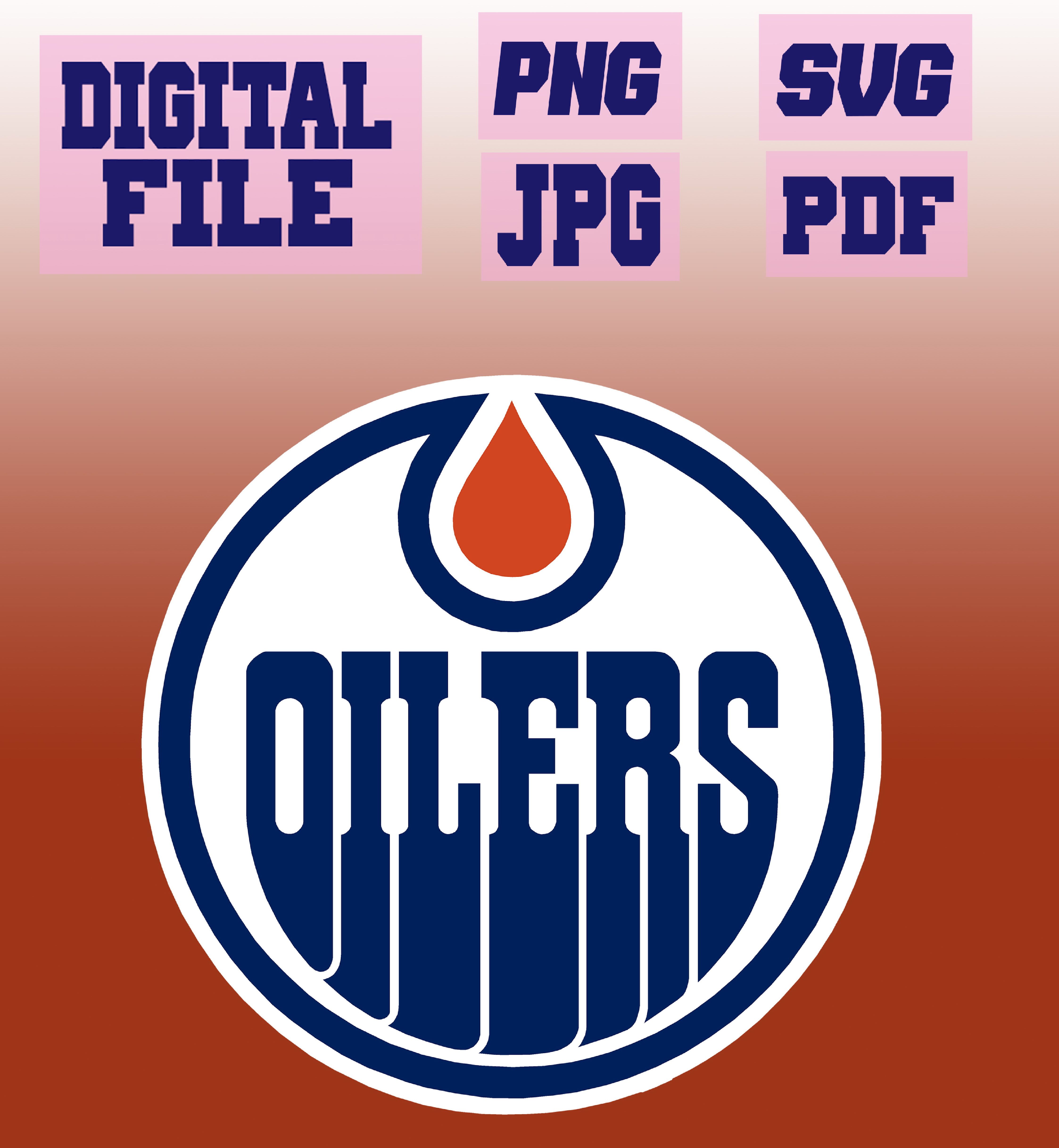 svg/png/jpg/pdf Edmonton Oilers cut file for Cricut .. insta | Inspire ...
