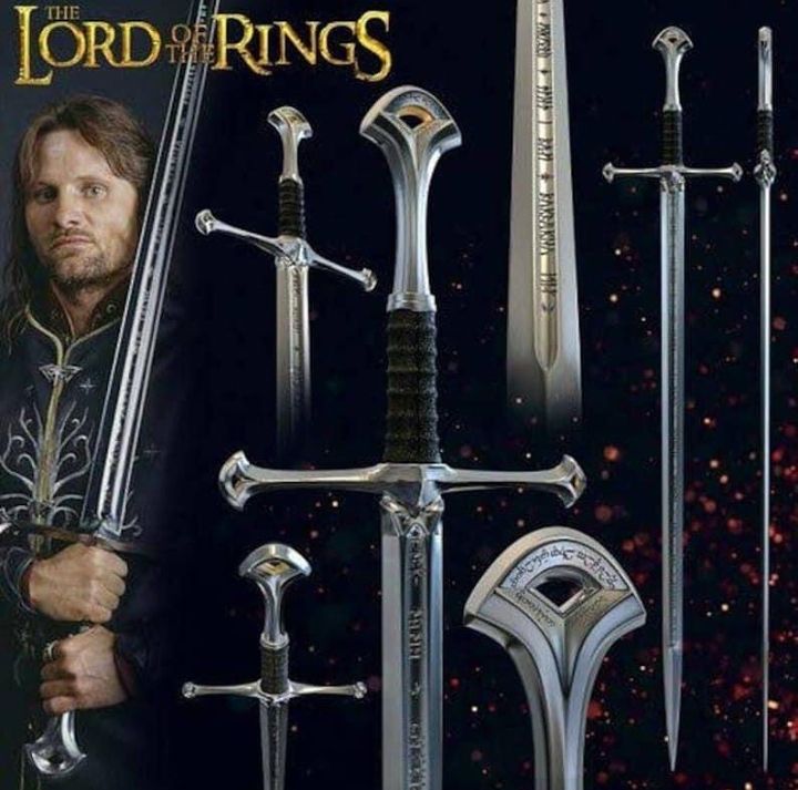 Anduril Sword Lord Of Rings Sword Handmade Sword Custom Lotr | Inspire ...