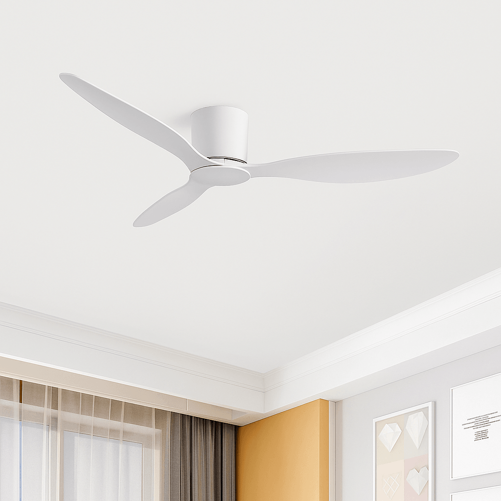 42/52-Inch Modern Ceiling Fan Without Light – DC Motor, Remo | Inspire ...