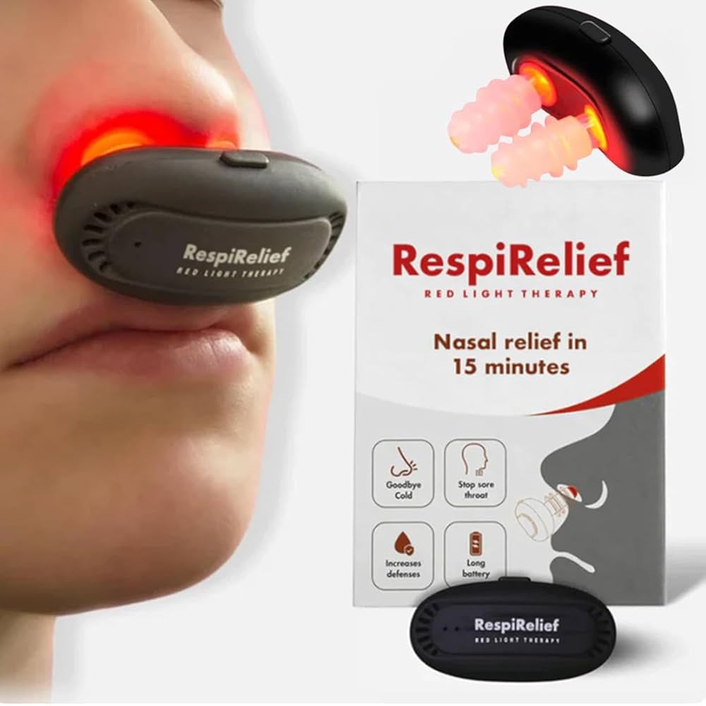 Cordless Red Light Nasal Therapy Device for Rhinitis and Sin | Inspire ...