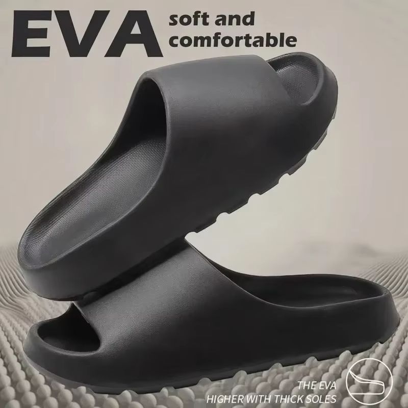 Cloud EVA Slides – Unisex Thick-Soled Summer Sandals for Bea | Inspire Uplift