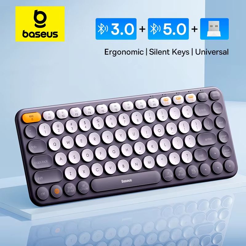 Baseus K01 Slim Wireless Bluetooth Keyboard – 84-Key Silent | Inspire ...