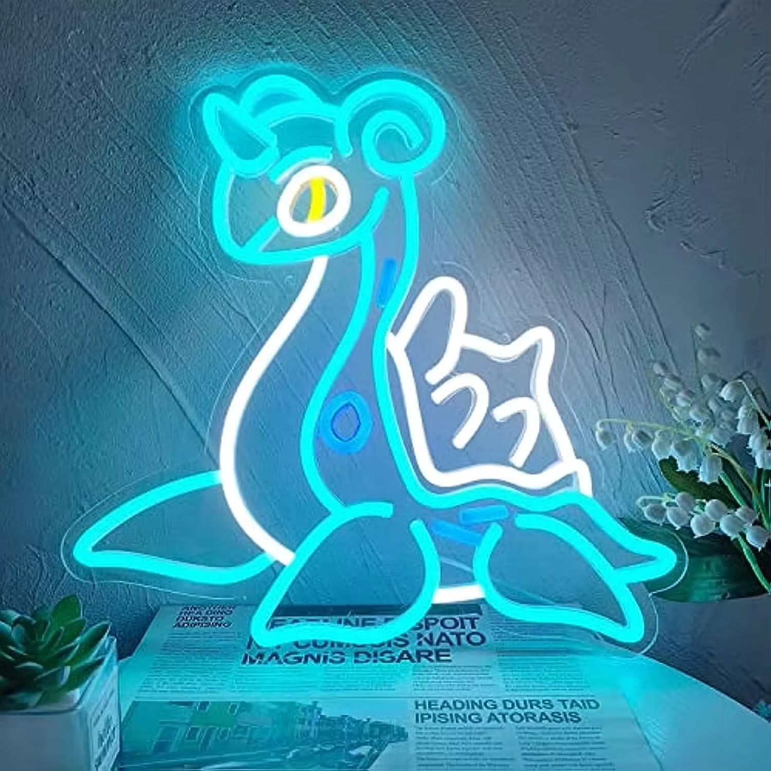 Anime Dragon Neon Sign – USB Powered Japanese LED Wall Light | Inspire ...