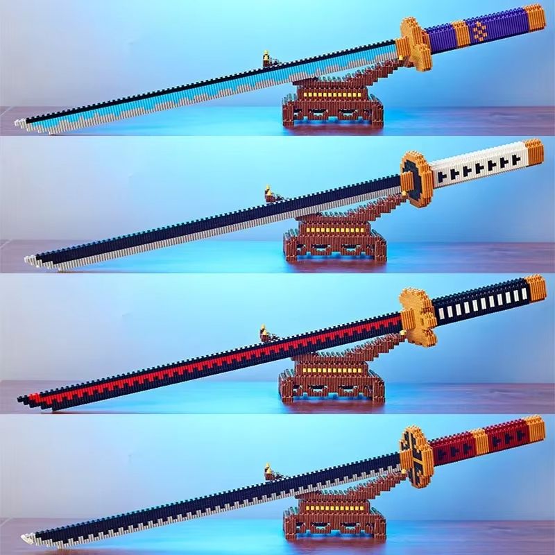 Samurai Sword Building Blocks Kit – Katana-Inspired Ninja Bl | Inspire ...