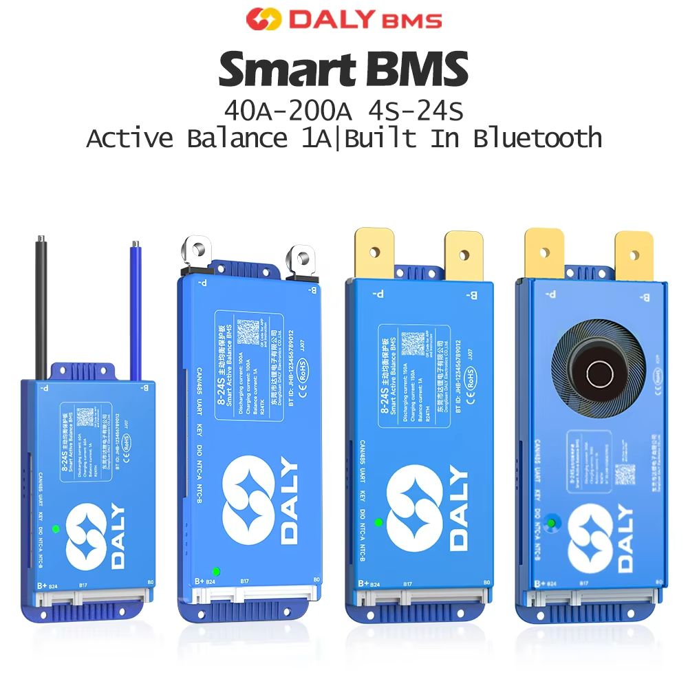 Daly Smart BMS with Bluetooth & WiFi – Active Balance Batter | Inspire ...