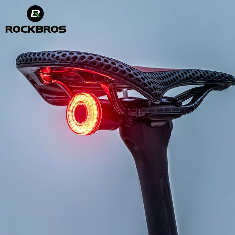ROCKBROS Smart Bike Tail Light – Rechargeable Waterproof Bic | Inspire ...