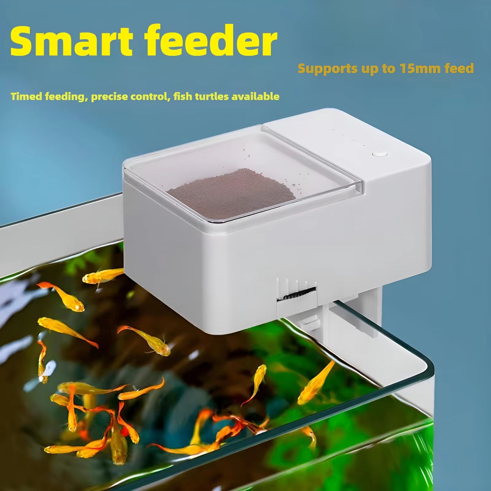 Automatic Fish Feeder with 4-Speed Timer – Smart Aquarium & | Inspire ...