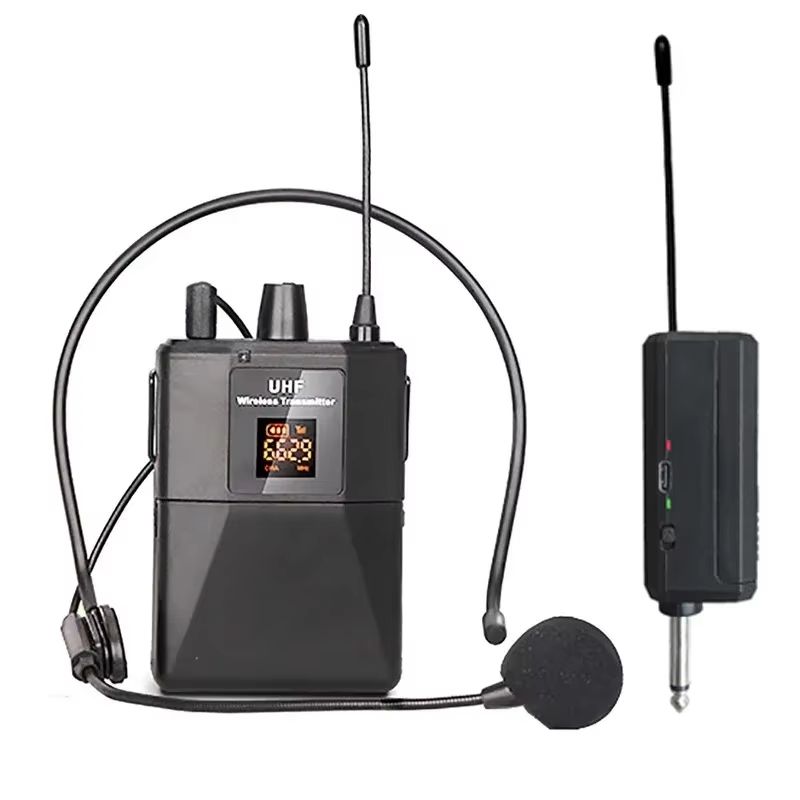 UHF Wireless Headset Microphone with Bodypack Transmitter & | Inspire ...