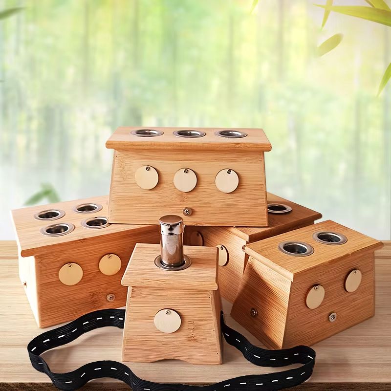 Natural Bamboo Moxibustion Box – Traditional Moxa Therapy Bu | Inspire ...