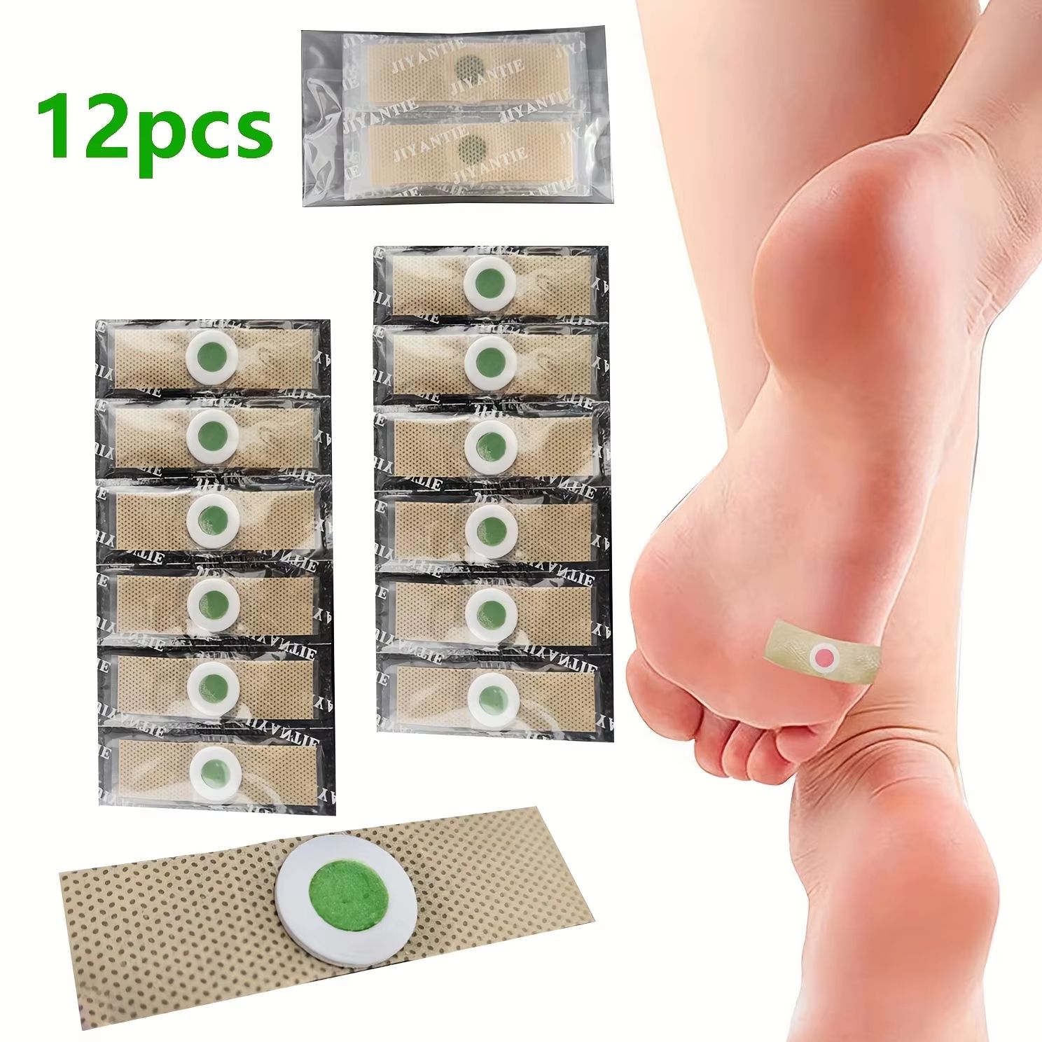 12pcs Corn Removal Pads – Foot Callus & Clavus Treatment Pla | Inspire ...