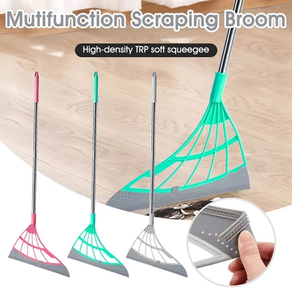 FlexiSweep Silicone Scraper Broom & Floor Wiper for Home Cle | Inspire ...