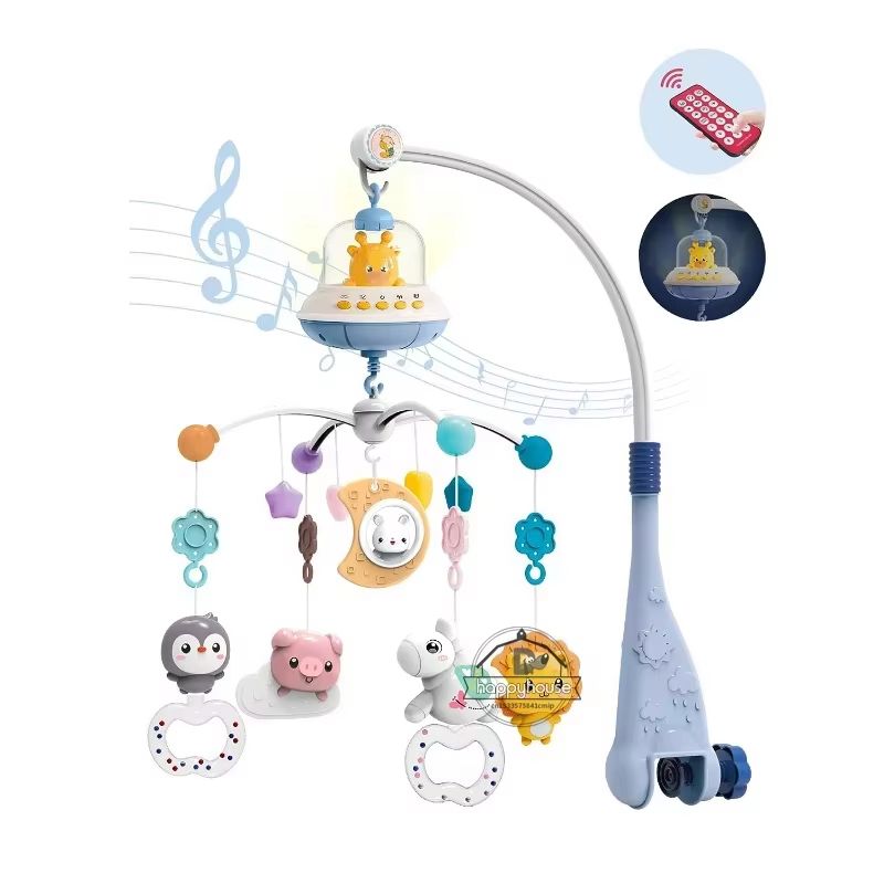 Musical Baby Crib Mobile with Lights & Music Projection – Re | Inspire ...