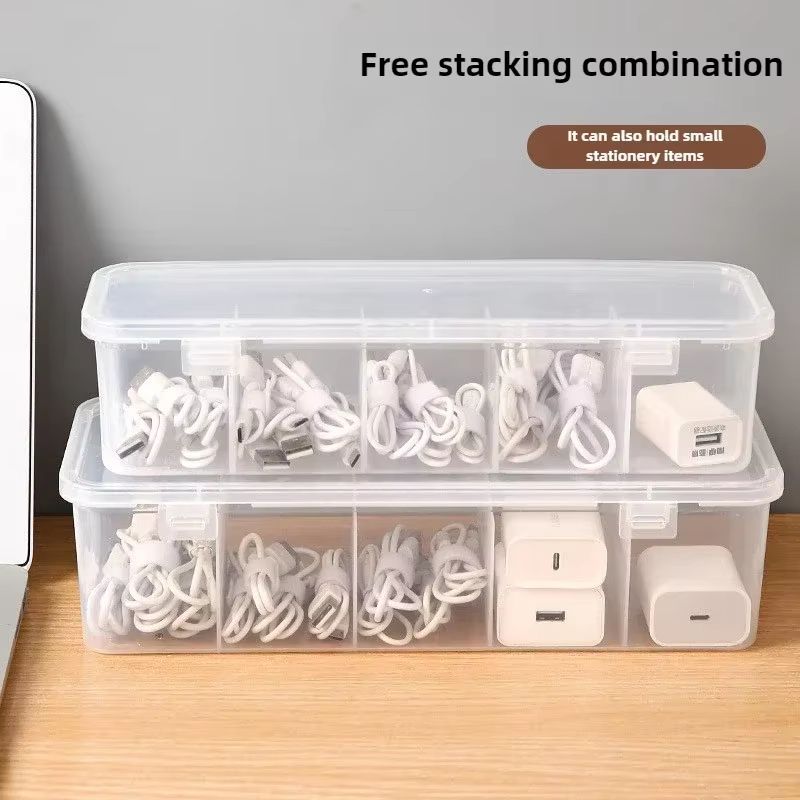 ClearView Tech-Organiser Box – Transparent Dust-Proof Cable | Inspire ...