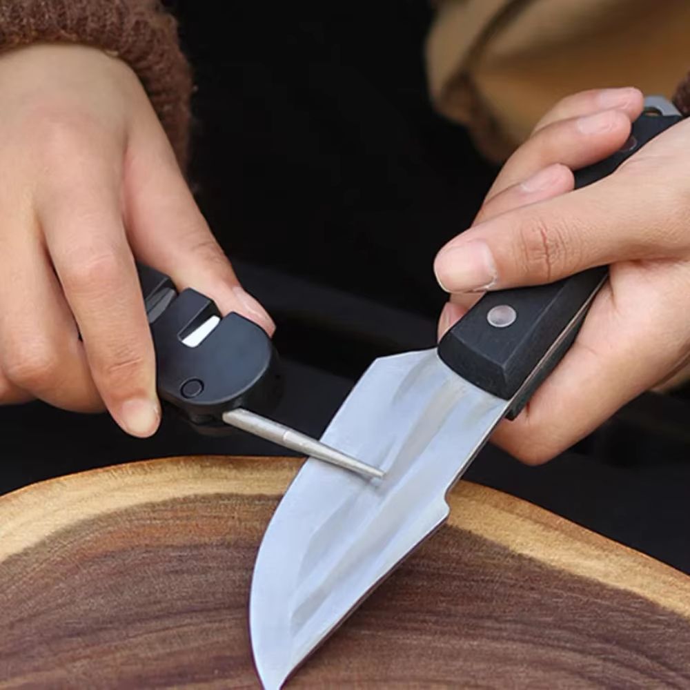 Tri-Edge Mini 3-in-1 Portable Tungsten Carbide Steel Sharpen | Inspire ...