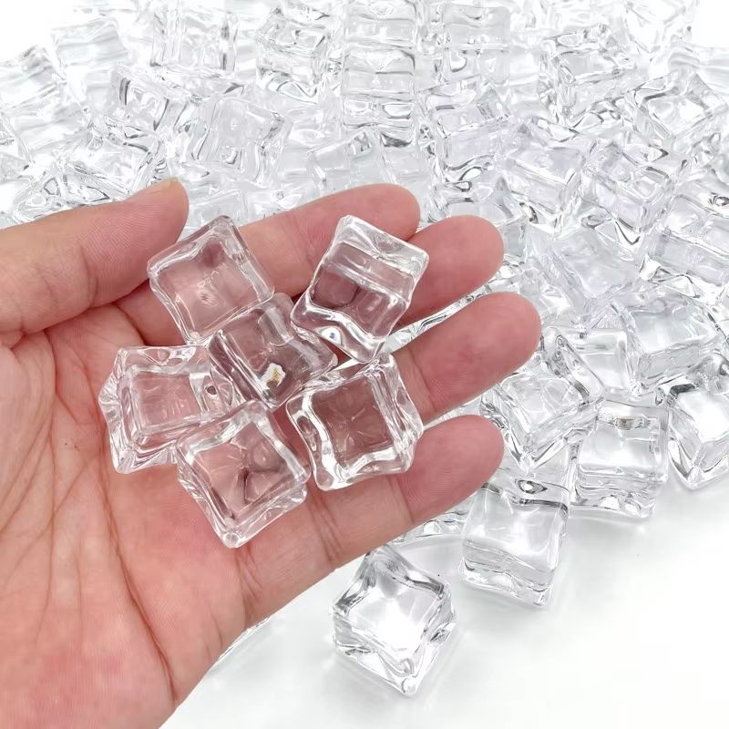 Reusable Acrylic Fake Ice Cubes For Photography And Decorati | Inspire ...
