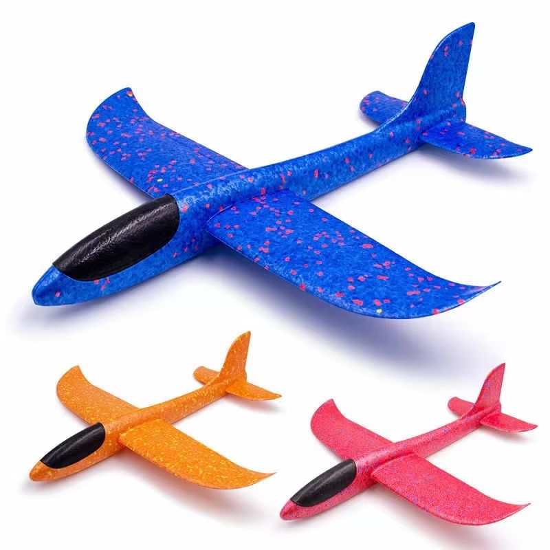 Large Foam Hand Throw Glider Airplane For Outdoor Flying Fun | Inspire ...