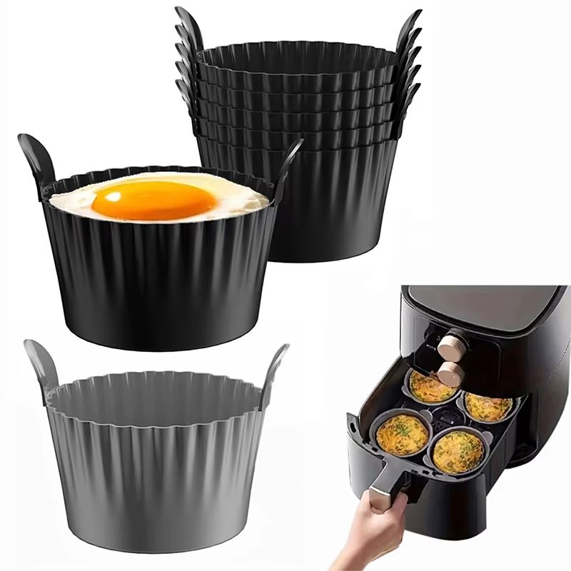 Silicone Egg Poacher Cups 3/4/6/12 Pieces – Oven Air Fryer M | Inspire ...