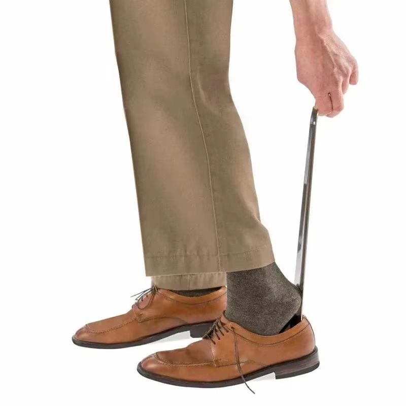 31.50in Extra Long Stainless Steel Shoe Horn Long Handle Sho | Inspire ...