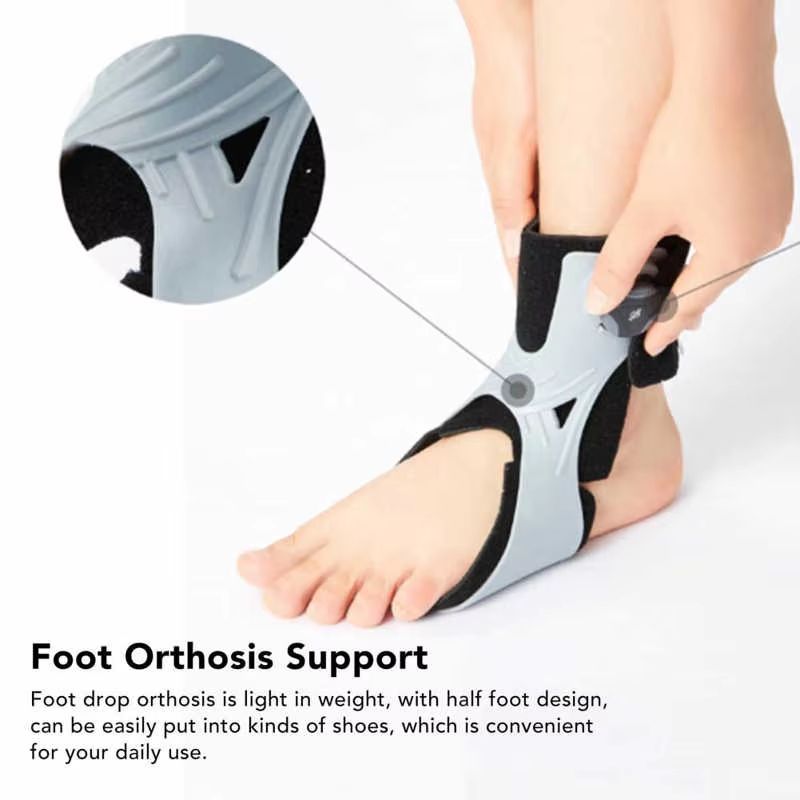 Adjustable Foot Drop Brace Ankle Support Orthosis – Soft Pos | Inspire ...
