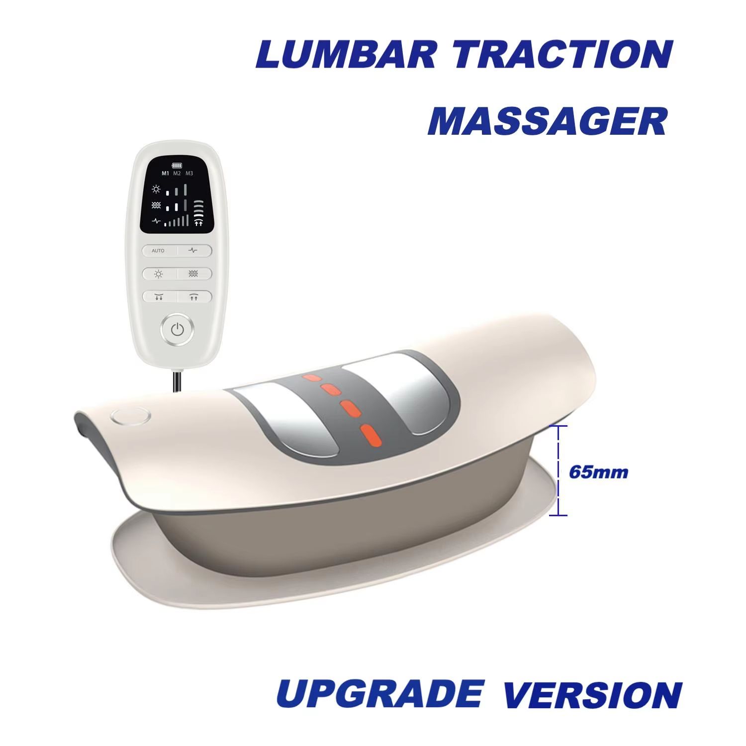 4-in-1 Lumbar Traction Back Stretcher with Dynamic Airbag an | Inspire ...