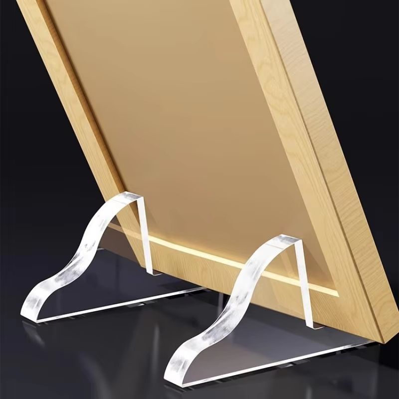 Transparent Acrylic Photo Frame Stand Set of 2 for Desktop a | Inspire ...