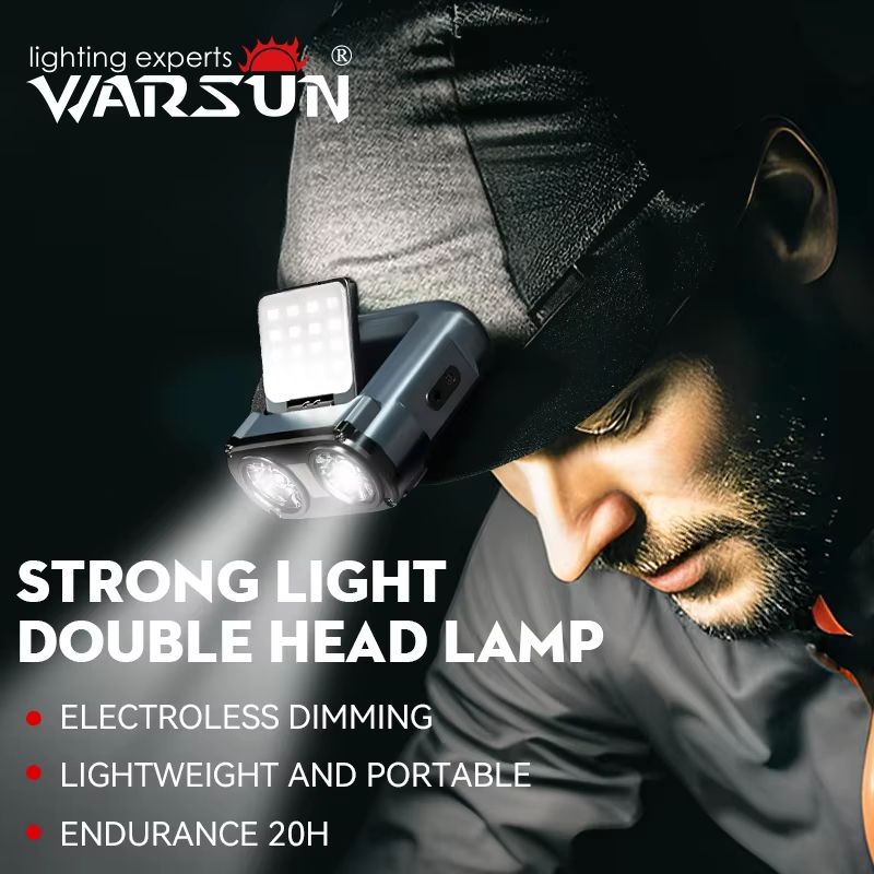 Rechargeable Owl LED Headlamp with Type-C Charging Portable | Inspire ...
