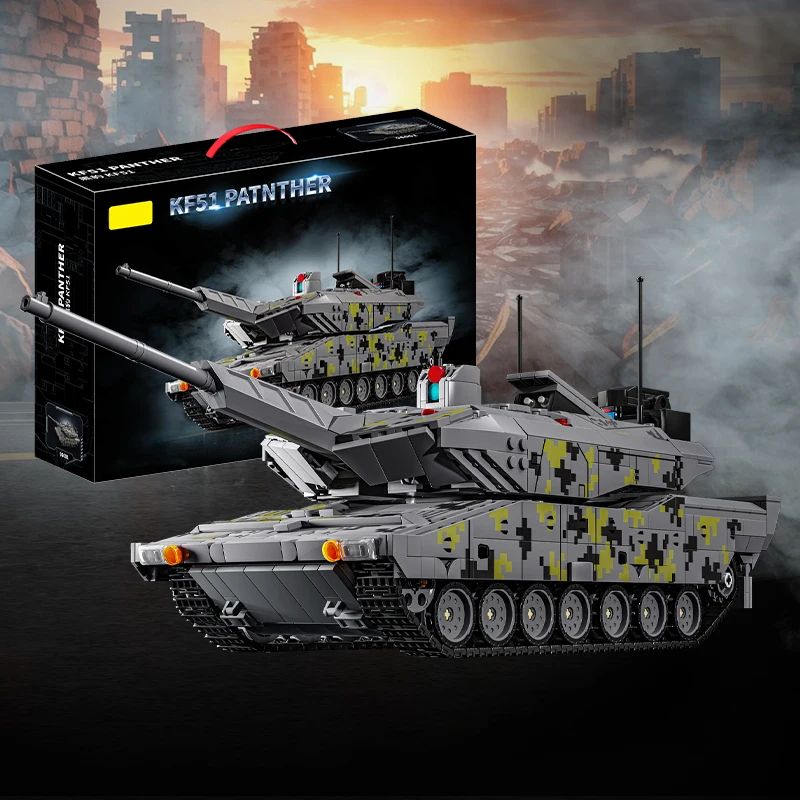 T-14 Main Battle Tank Building Blocks Set Military Model Toy | Inspire ...