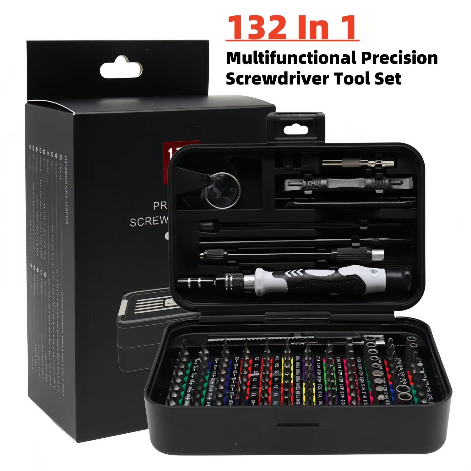 132-In-1 Multi-Function Precision Screwdriver Tool Set with | Inspire ...