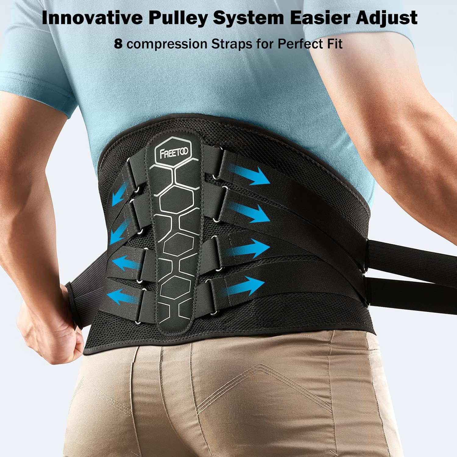 Adjustable Back Brace for Lower Back Pain Relief – Lightweig | Inspire ...