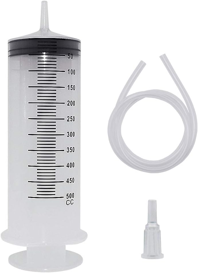Large Capacity Syringe Pump with Hose – 100ml/300ml/550ml Oi | Inspire ...