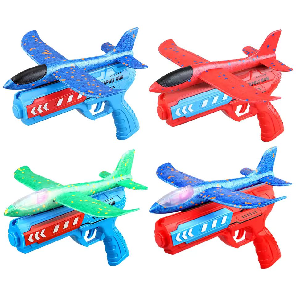 Foam Catapult Airplane Launcher Toy with Optional LED for Ki | Inspire Uplift