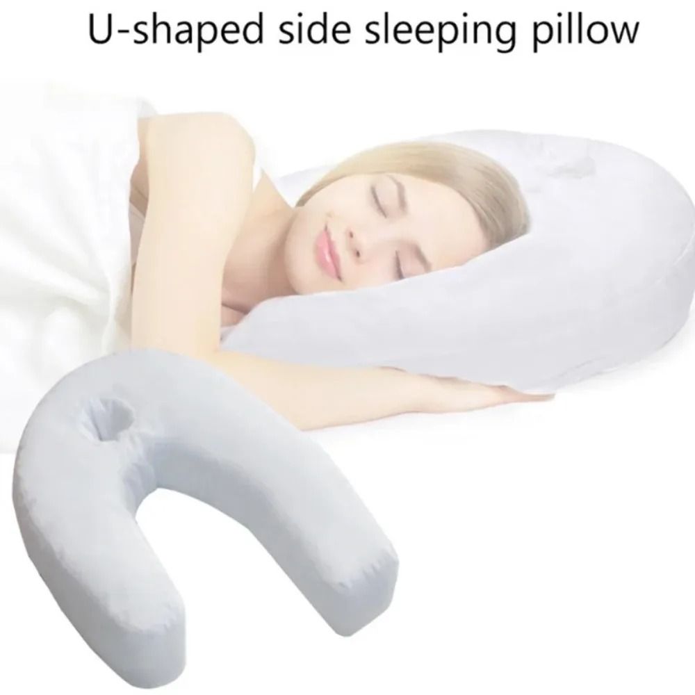 U Shaped Orthopedic Pillow with Side Sleeper Support and Wai | Inspire ...