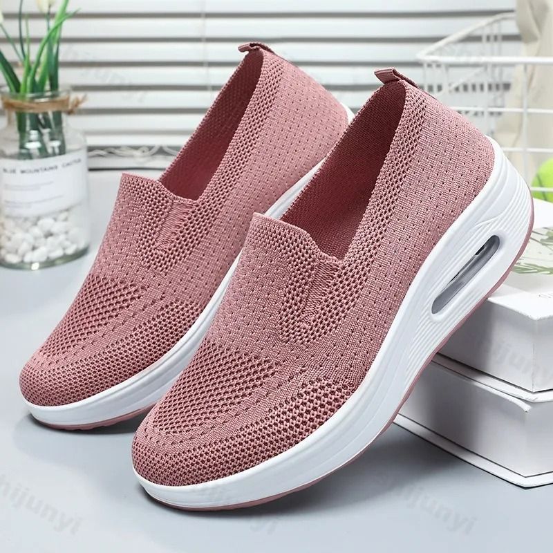 Lightweight Air Platform Slip On Sneakers for Women Casual C | Inspire ...