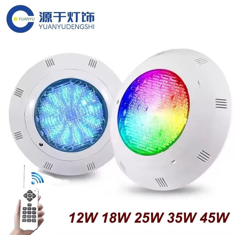 LED RGB Underwater Swimming Pool Light with Remote Control a | Inspire ...