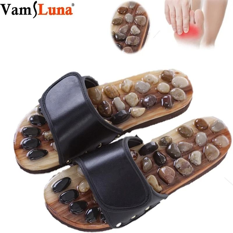 Acupressure Massage Stone Slippers for Foot Reflexology with | Inspire ...