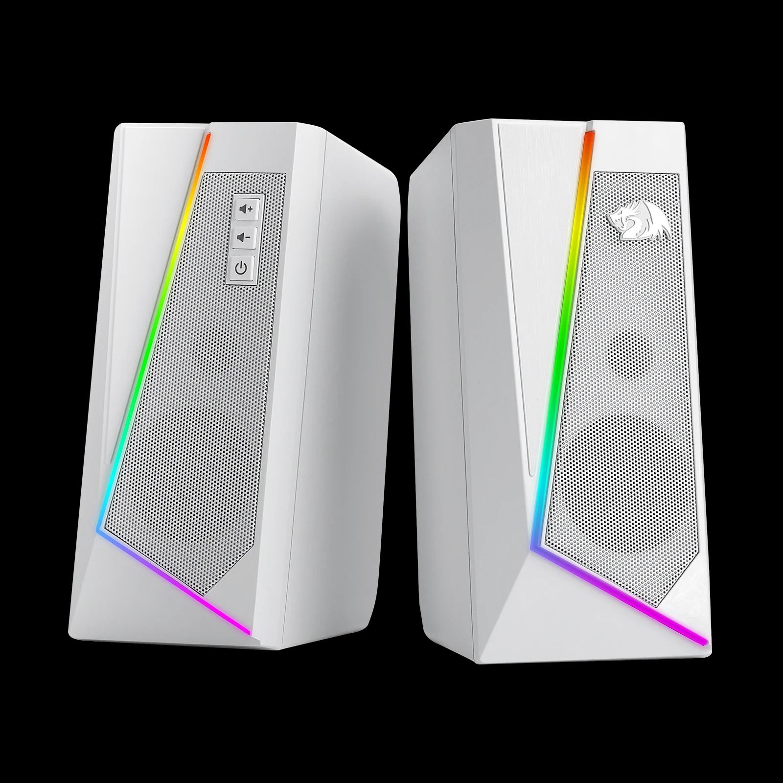 Redragon GS520 RGB Desktop Stereo Speakers with LED Lighting | Inspire ...