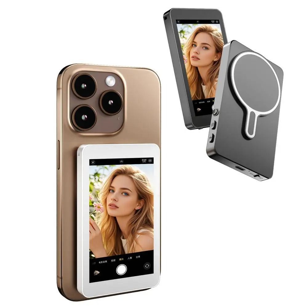 Selfie Monitor Screen Rear Portable Vlog Display with Magnet | Inspire ...